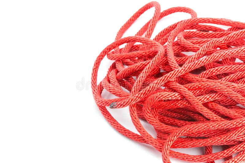 Red rope stock image. Image of equipment, rope, complex - 49774169