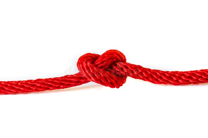 Red Rope . stock image. Image of climbing, pattern, circle - 46899947