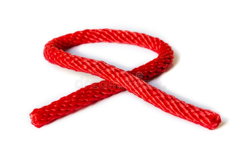 Red Rope . stock image. Image of scout, hitch, strength - 46899965