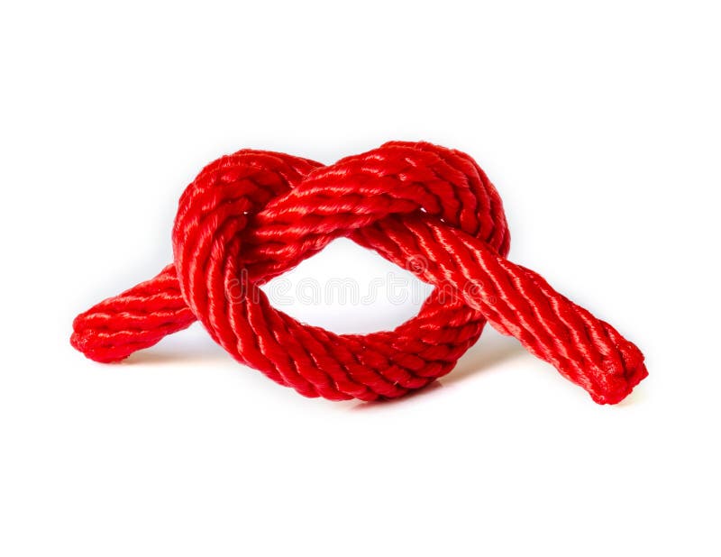 Red Rope . stock photo. Image of fiber, industrial, heavy - 46900000