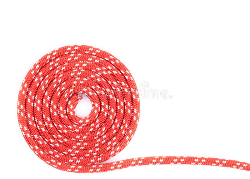 Red rope spiral stock photo. Image of team, string, climbing - 23764878