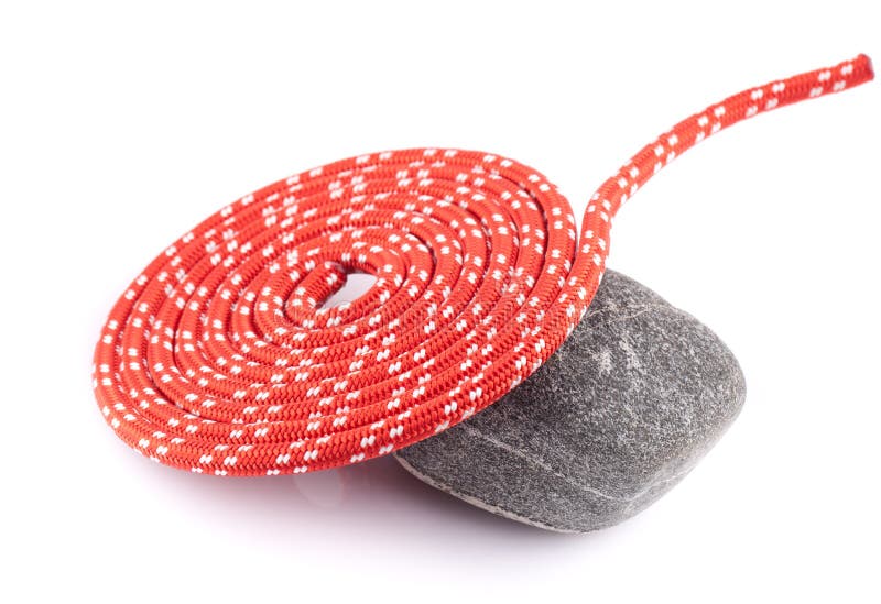 Red rope spiral stock photo. Image of team, string, climbing - 23764878