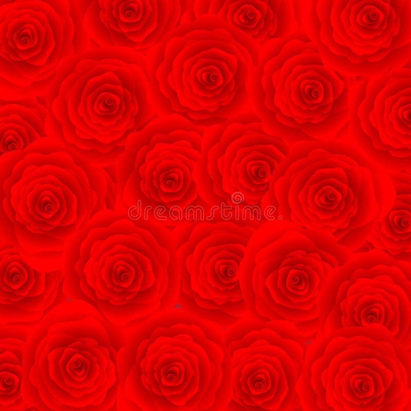 Red Rose Background stock vector. Illustration of vector - 10432568
