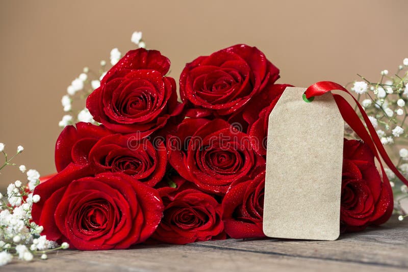 Rose on blank notepad stock image. Image of feelings, lover - 494499