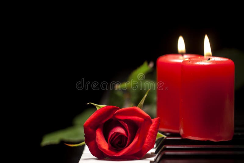 240+ Red rose red candle Free Stock Photos - StockFreeImages