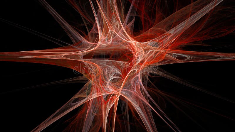 Red Rose Curves Abstract Background Explosion Stock Illustration ...