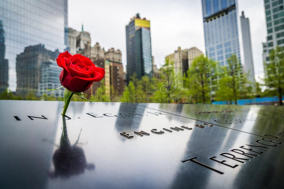 Red Rose Memorial editorial stock photo. Image of city - 72101258