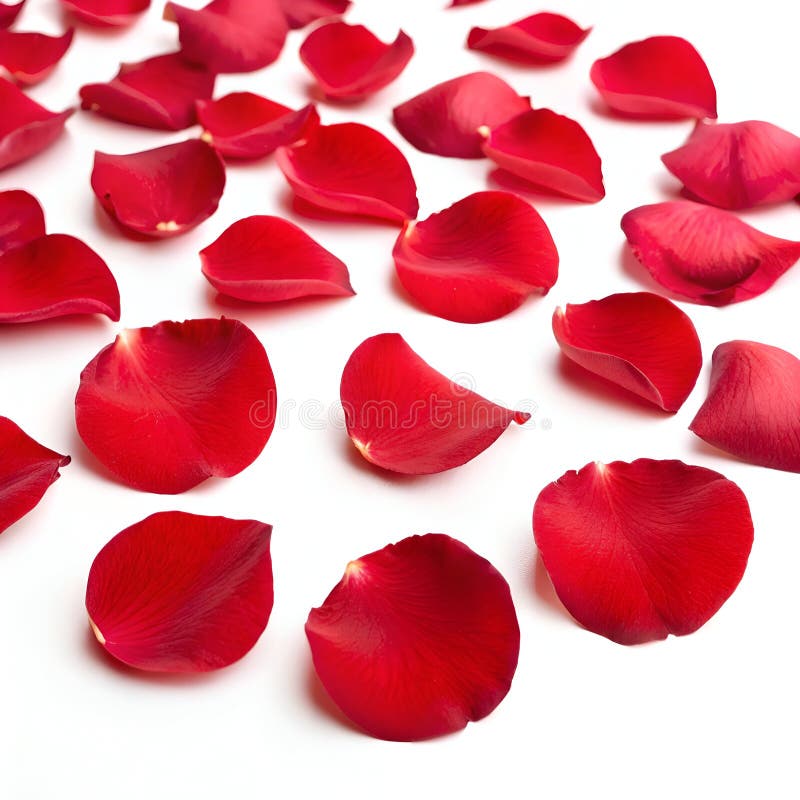 Red Rose Petals stock illustration. Illustration of natural - 356322647