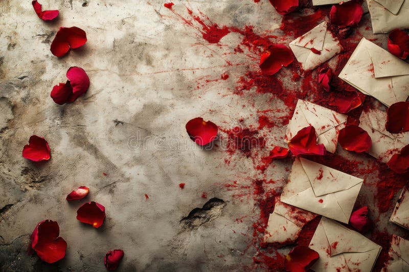 Red White Envelopes Surface Ai Generated Stock Photos - Free & Royalty ...