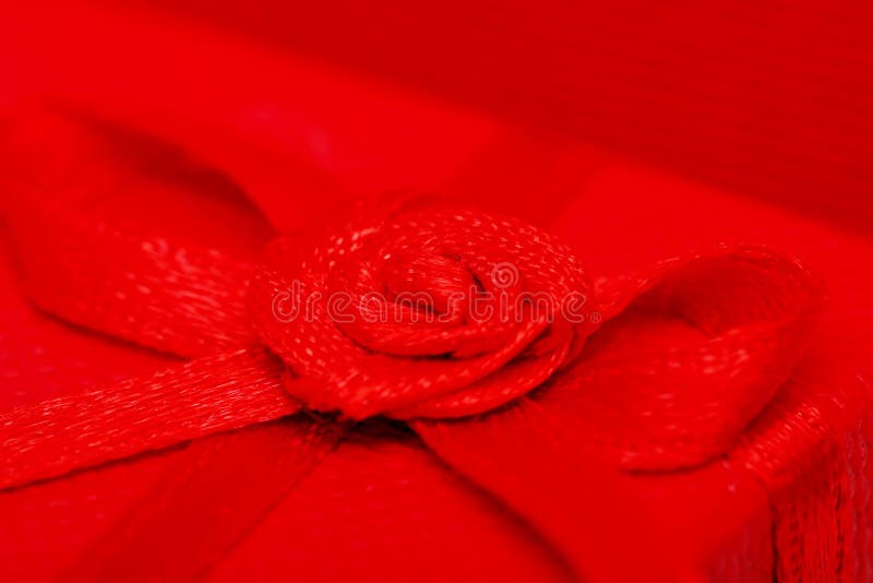 Red Rose Ribbon stock photo. Image of closeup, cloth, rose - 5853298