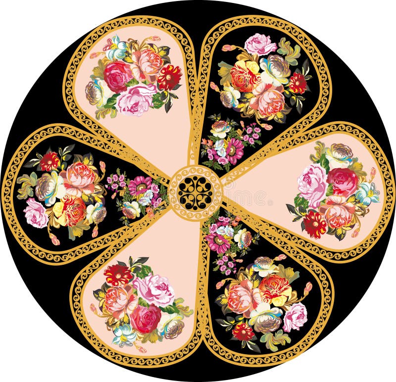 Round design element stock vector. Illustration of abstract - 36846145