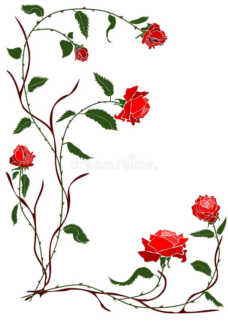 Vine Rose Stock Illustrations – 7,363 Vine Rose Stock Illustrations ...