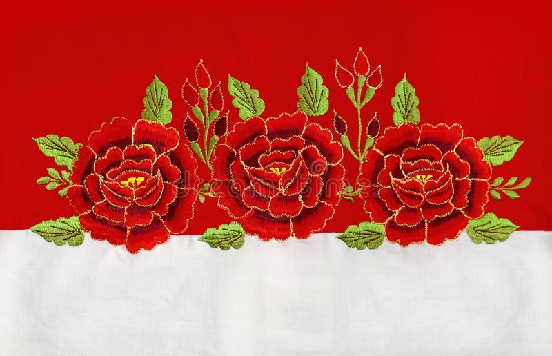 Mexican embroidery stripes stock photo. Image of accessories - 41240224