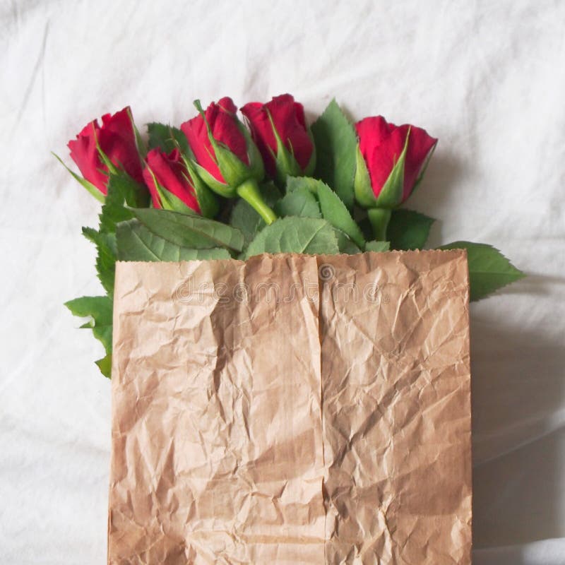 Red roses stock image. Image of bunchofroses, present - 79369699