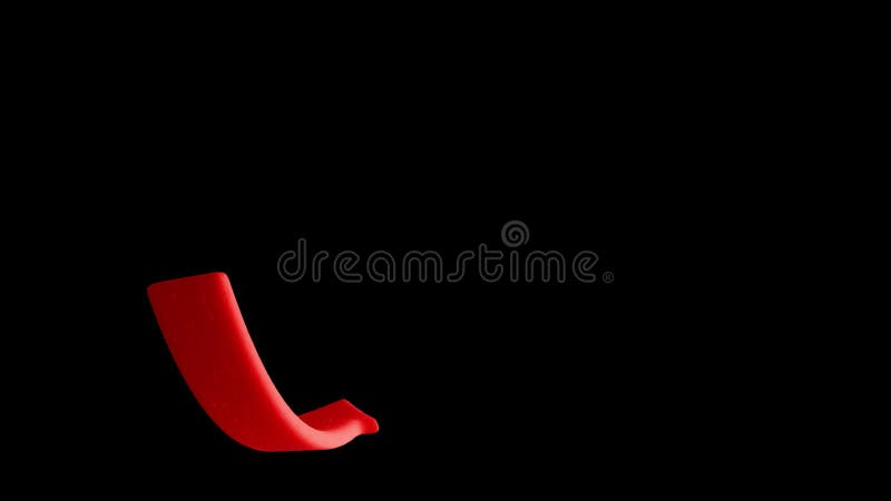 Red Rotating Arrows on Alpha Channel Stock Video - Video of navigation ...