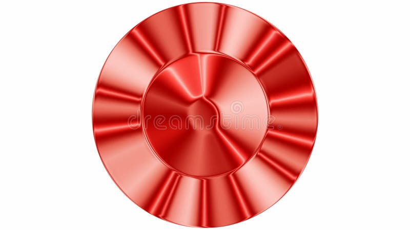 Red Rotating Button. Spinning Disc. Stock Video - Video of background ...