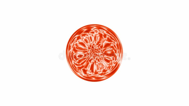 Red Rotating Button. Spinning Disc. Stock Footage - Video of effect ...