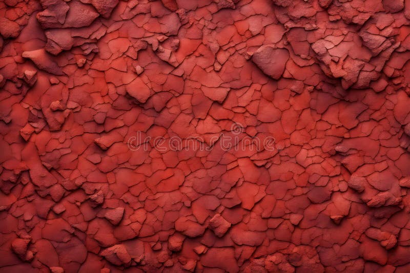 Old Red Cement Broken Wall, Design Texture Background Ancient Stone ...