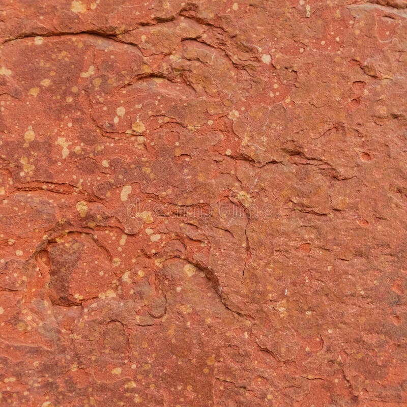 Red Rough Stone Texture Background. Stock Image - Image of rock, castle ...