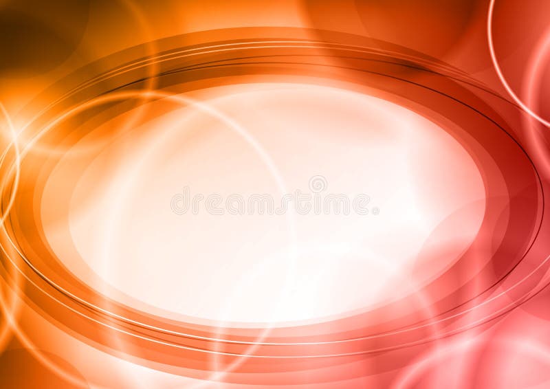 Red round stock vector. Illustration of colorful, effect - 19218139