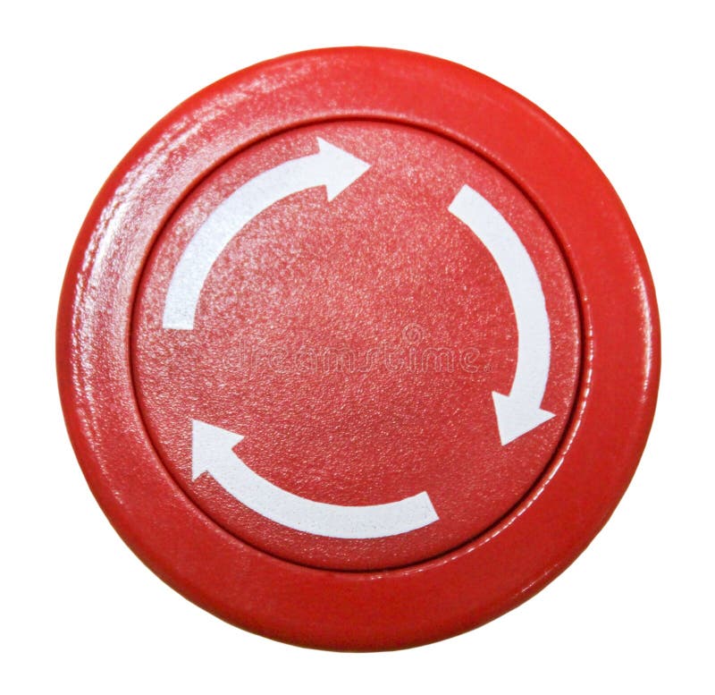 Red round button stock image. Image of press, button - 46053485