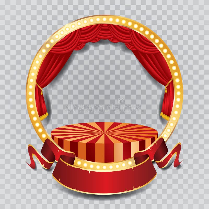 Stage displays stock vector. Illustration of backdrop - 16703698