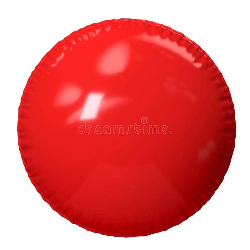 Red Round 3D Balloon stock illustration. Illustration of sign - 304427963