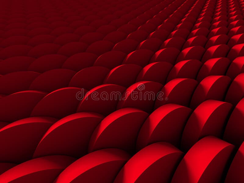 Red Round Shapes Design Wallpaper Background Stock Illustration ...