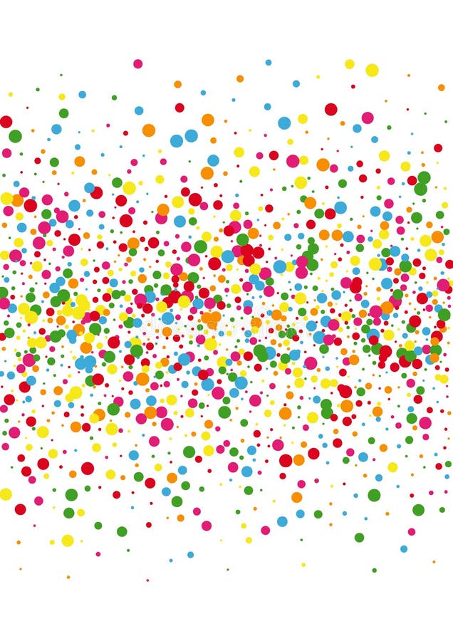 Red Round Splash Background. Circle Frame Texture. Multicolored ...