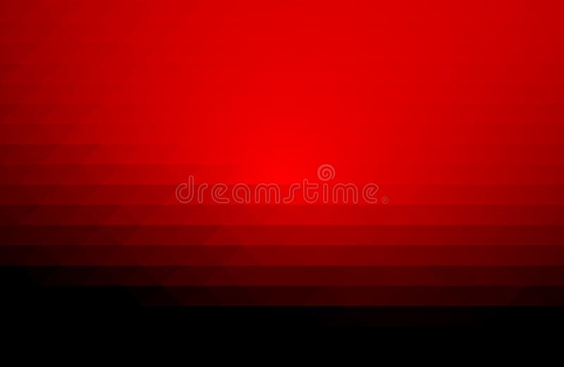 Red Rows of Triangles Background Stock Vector - Illustration of ...
