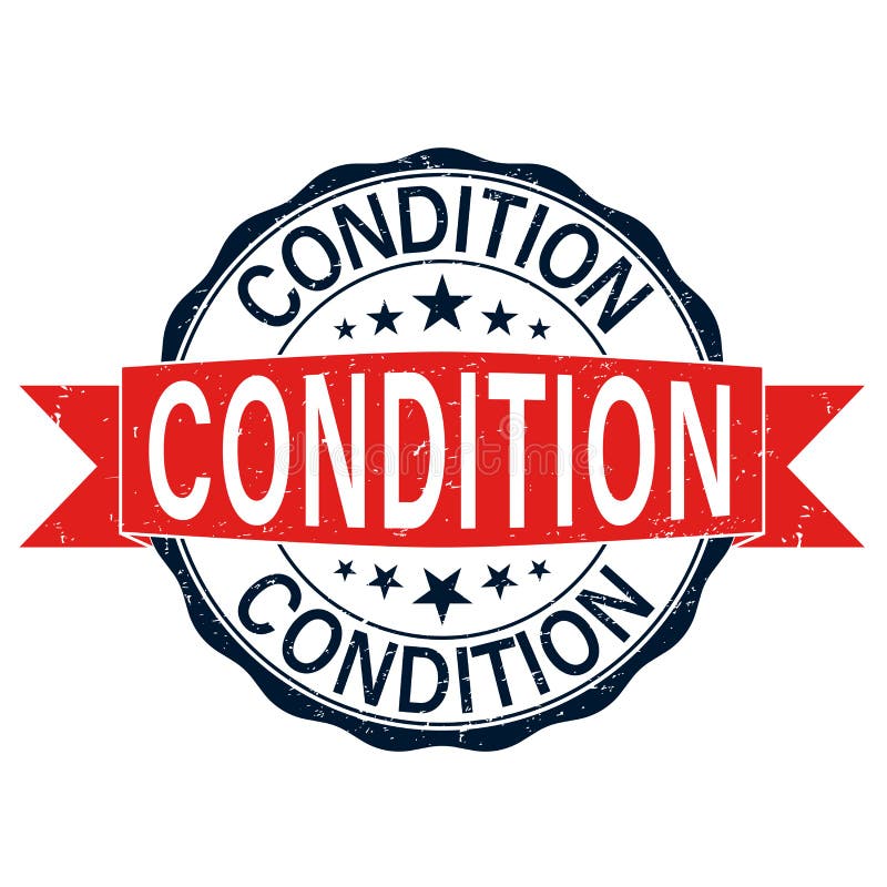 Condition Red Rubber Web Stamp with Stars Stock Illustration ...