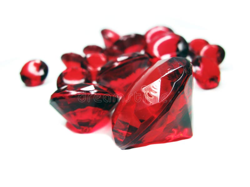 Rubies stock image. Image of jewelry, jewels, mineral - 12485493