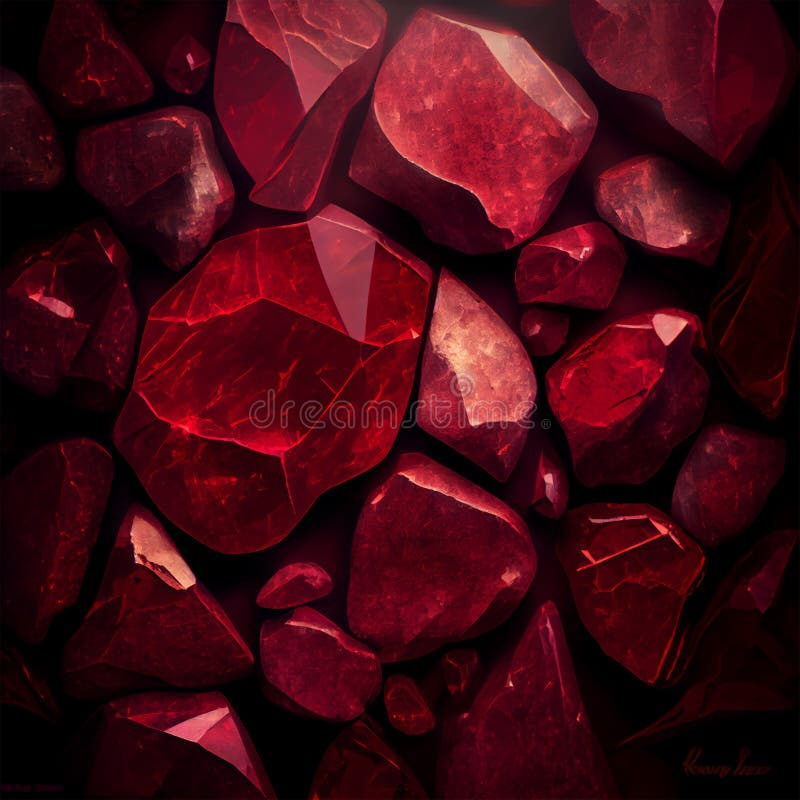 Red Ruby Stone Texture Background Ai Generated Image Stock Image Image Of Geology Surface 5777