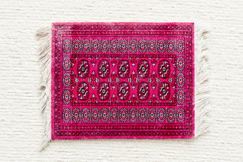 Red rug stock image. Image of ethnicity, floral, antique - 38086503