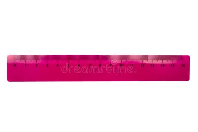 Red Ruler stock photo. Image of texture, supplies, instrument - 29840164