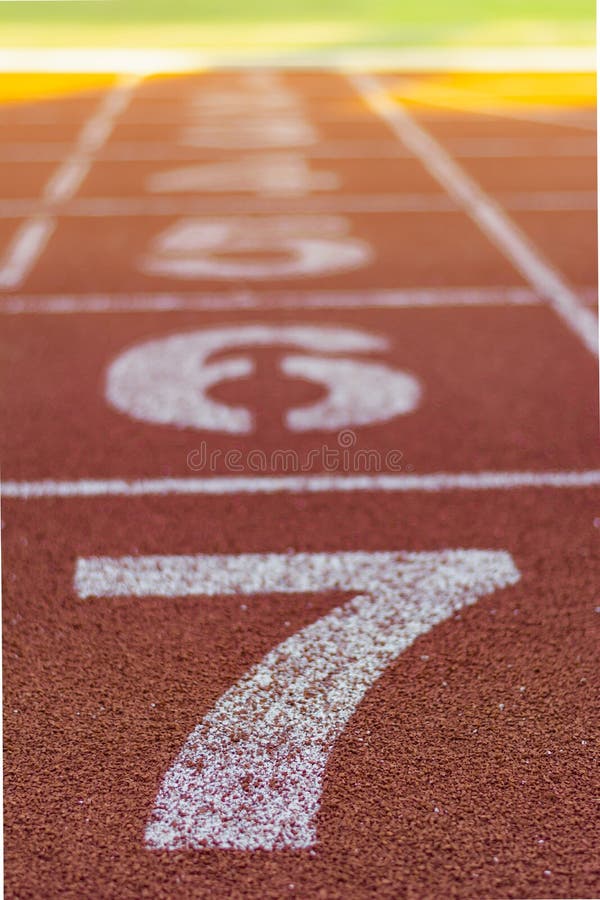 Red running track stock image. Image of cheerful, arena - 164526055