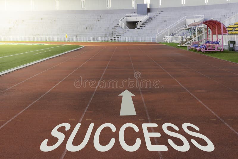 Red Running Track in Stadium Stock Image - Image of race, athlete ... Red Running Track in Stadium Stock Image - Image of race, athlete ...
