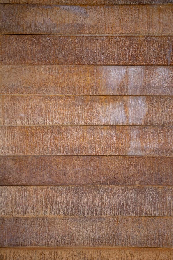 Rusted steel panels stock image. Image of ancient, element - 7701481
