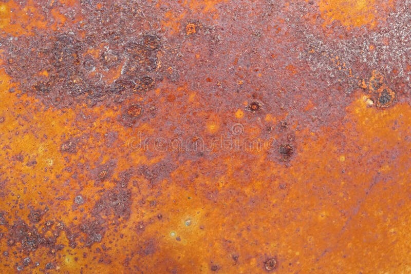 Red Rust on the Old Metal Surface Stock Photo - Image of protection ...