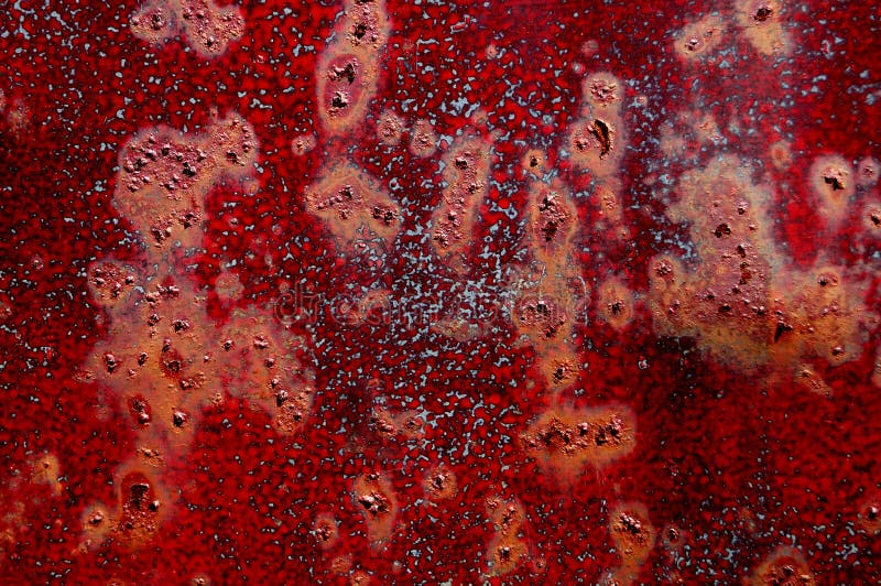 Red Rust Pattern stock photo. Image of texture, blue - 30345548