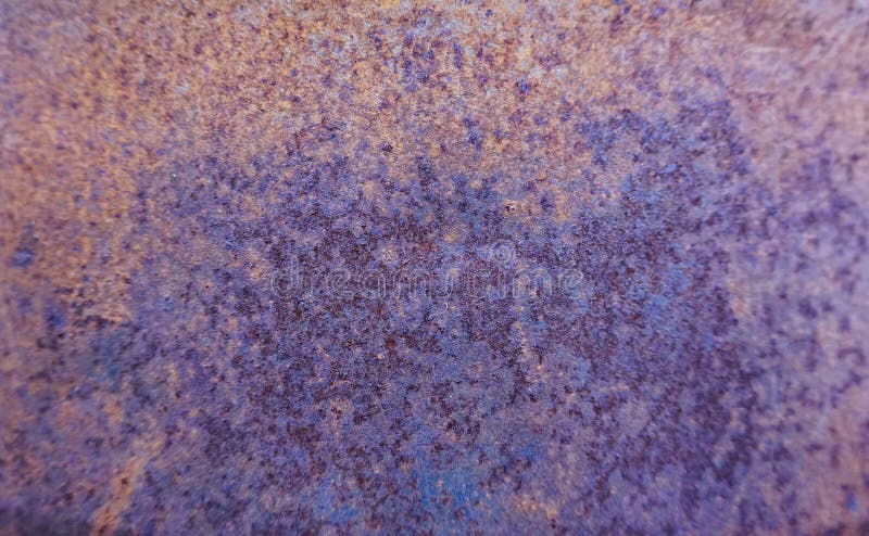 Red Rust Stains on the Corroded Steel Plate Stock Image - Image of ...