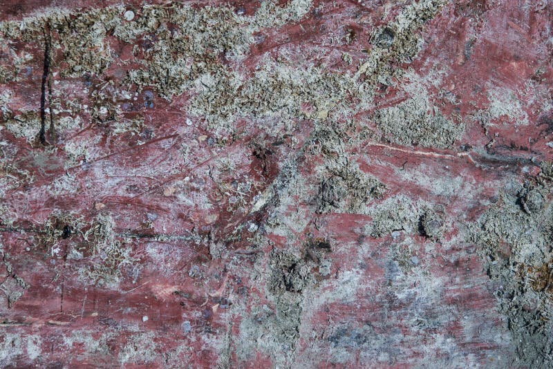 Red rusted paint texture. stock image. Image of ripped - 77277163