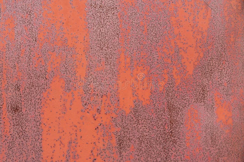 Red Rusty Textured Metal Background. Copy Space for Designers Stock ...