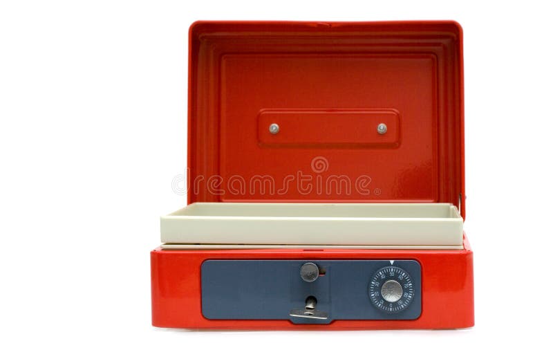 Red safe stock photo. Image of finger, paper, buying - 10300558