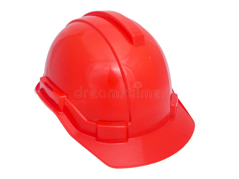 Red Safety helmet stock photo. Image of color, hardhat - 25174220