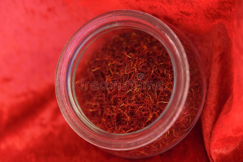 Saffron Strands stock photo. Image of close, healthy, image - 7230190