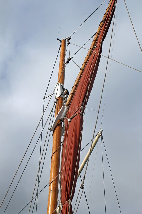 Red Sails stock image. Image of industry, sail, rigging - 23450205