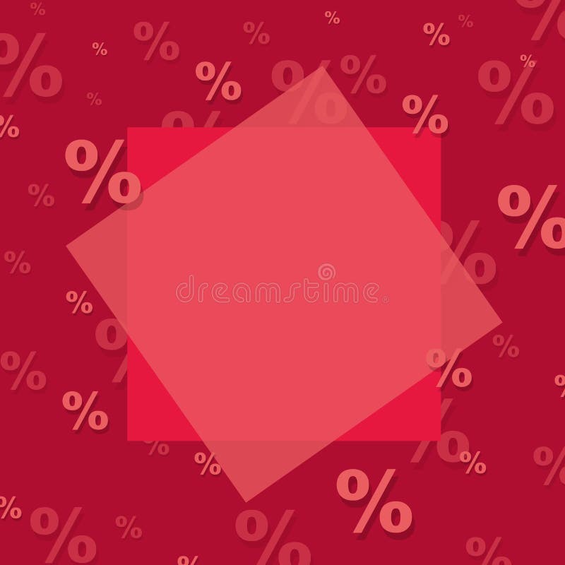 Red Sale Poster stock vector. Illustration of button - 128409638