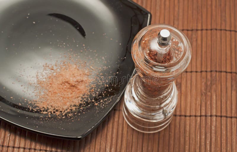 Red salt stock photo. Image of lifestyle, aroma, cooking - 17796282
