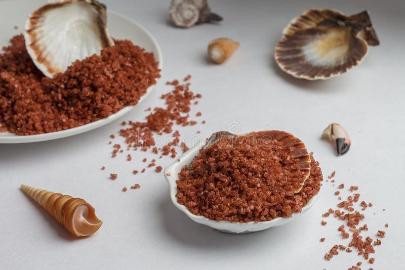 Red salt stock photo. Image of care, alternative, beautiful - 33885764